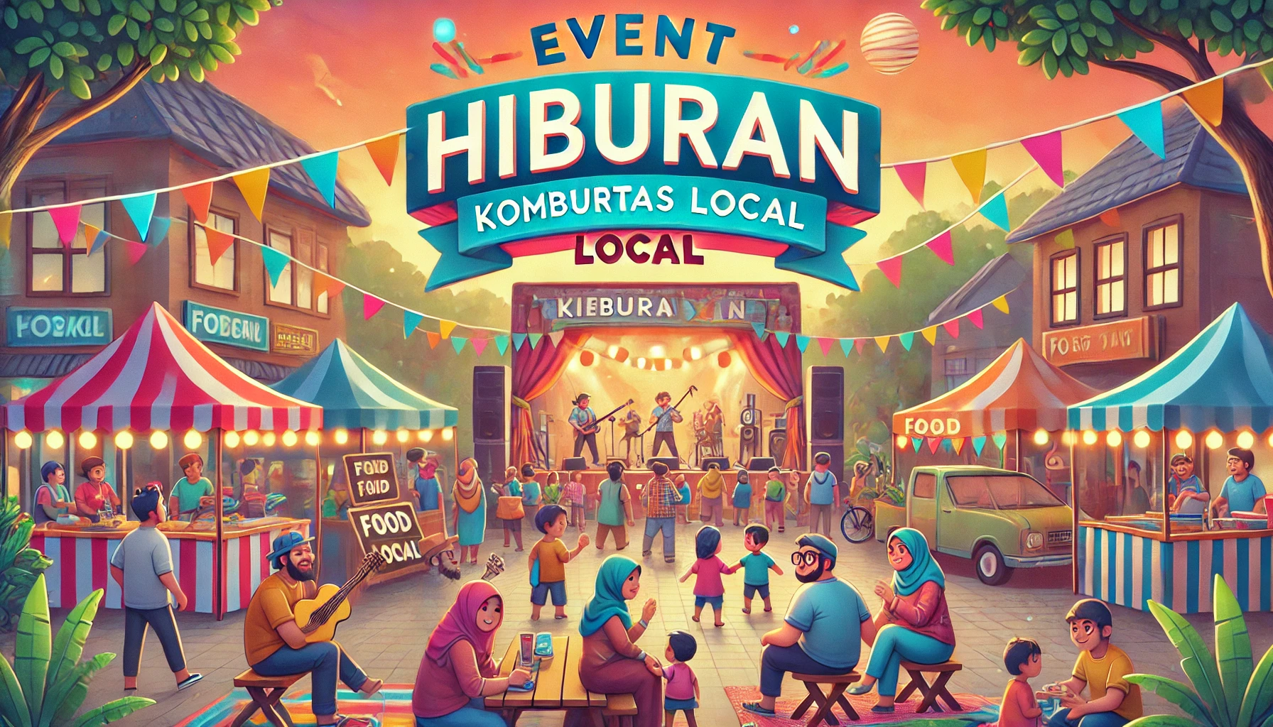 Event Hiburan Komunitas Lokal