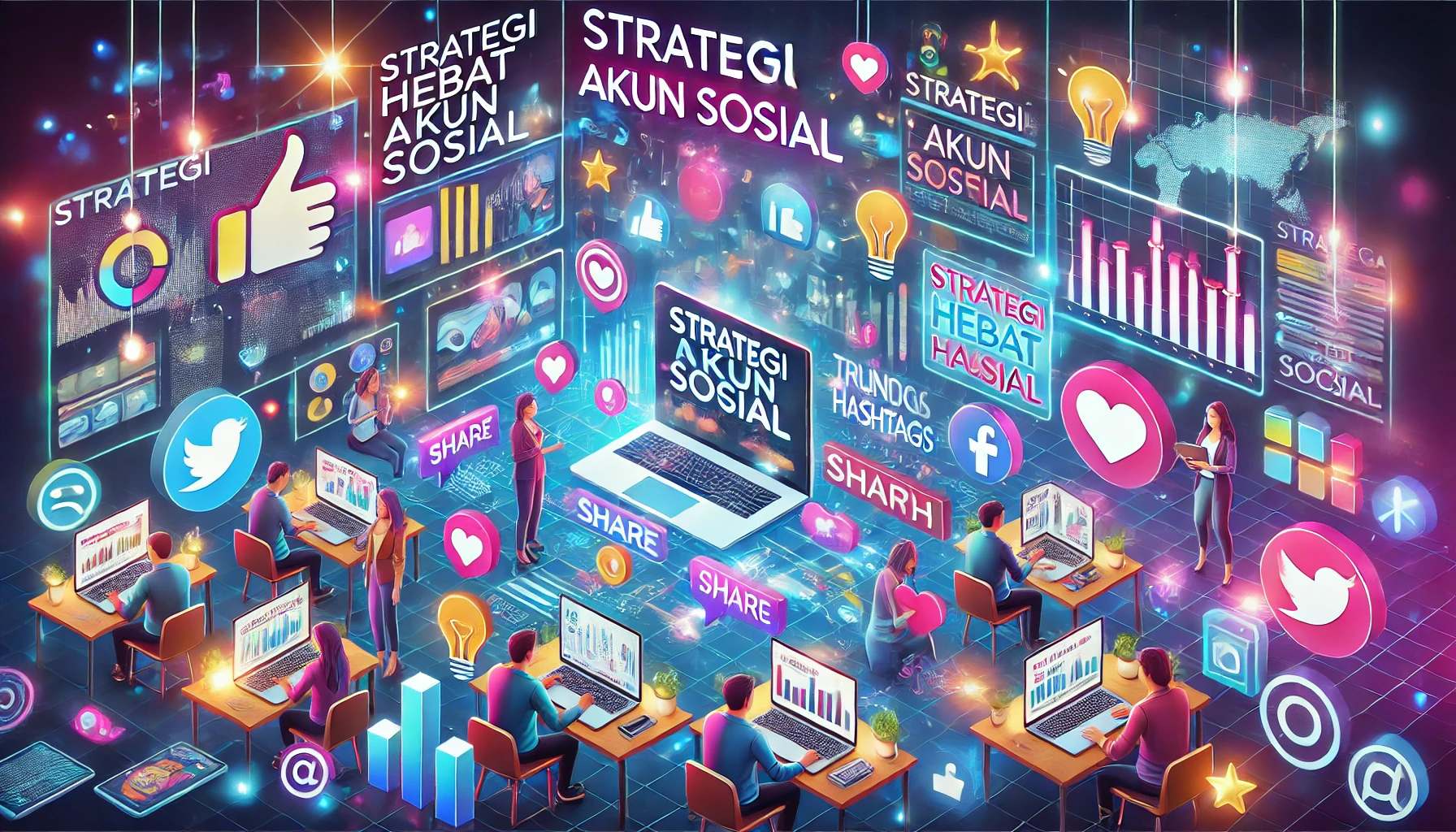 Strategi Hebat Akun Sosial